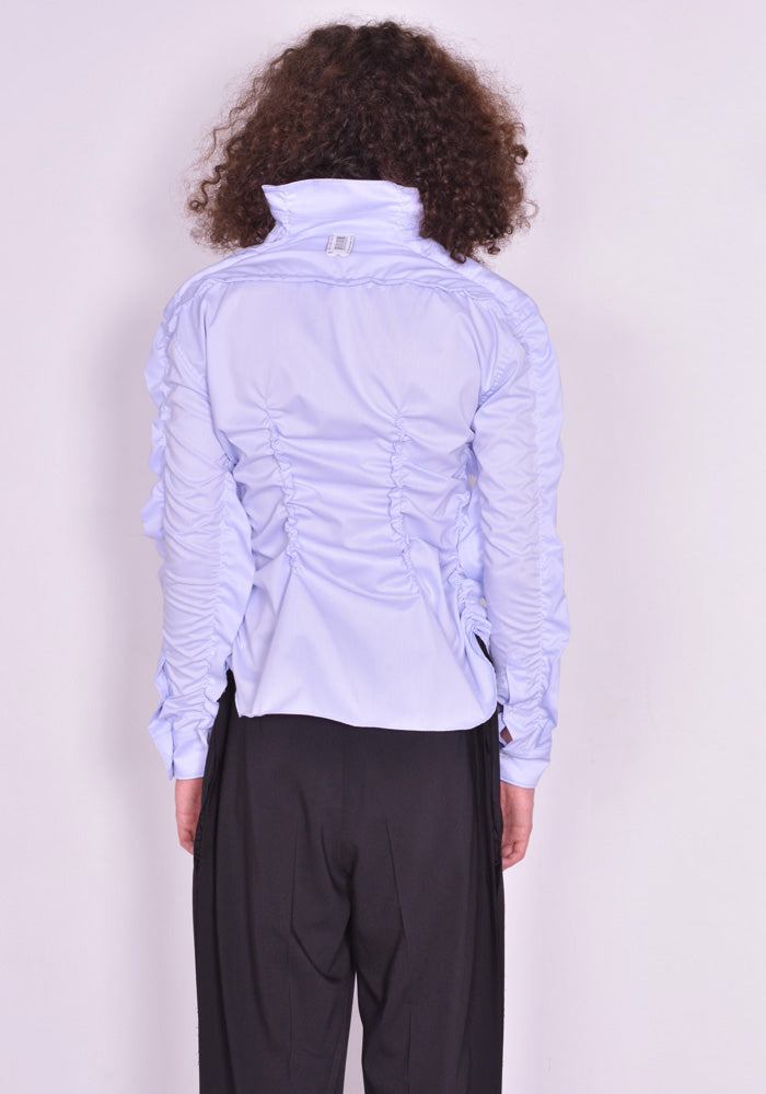 PROTOTYPES OUTLINE SHIRT LIGHT BLUE FW22 | 50%OFF SALE | – DOSHABURI